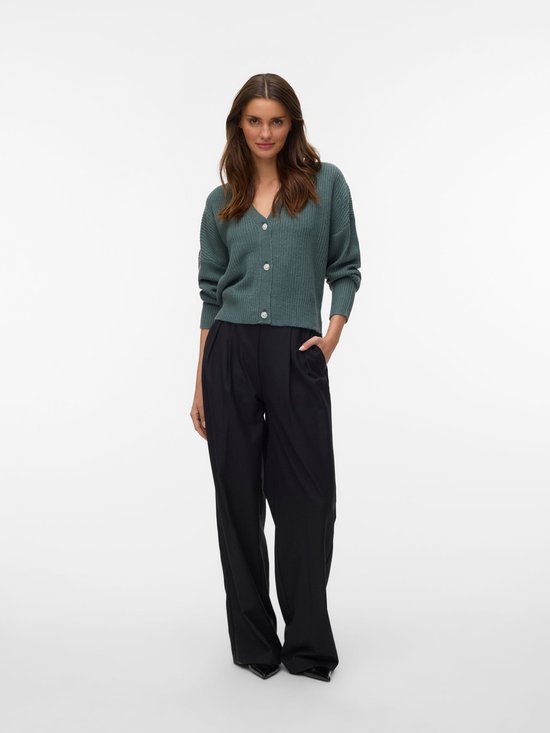 VERO MODA - VMLEALIGHT LS V-NECK JEWEL CARDIGAN NOOS - Dames ...