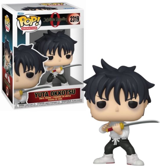 Jujutsu Kaisen Yuta Okkotsu vinylfiguur 2319 Unisex Funko Pop ...