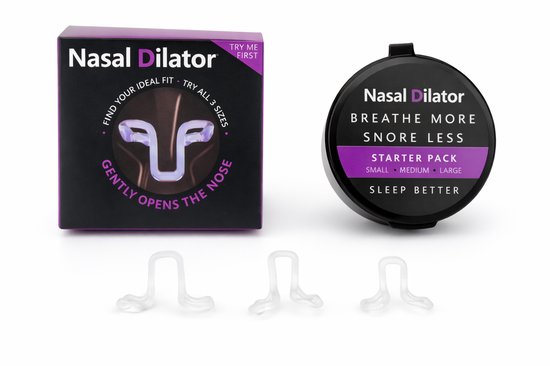 Deepsleep Nasal Dilator neusspreider Starter Pack – Anti-Snurkoplossing ...