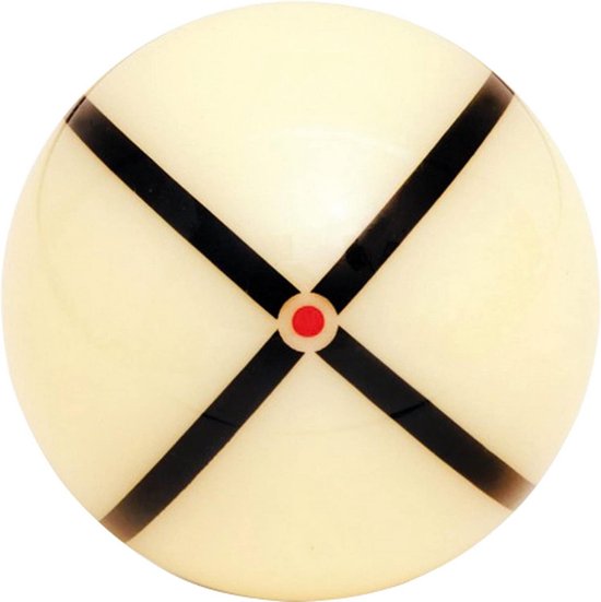 Trainingsbal Snooker 52,4 mm voor Pot- en Controle-oefeningen | bol