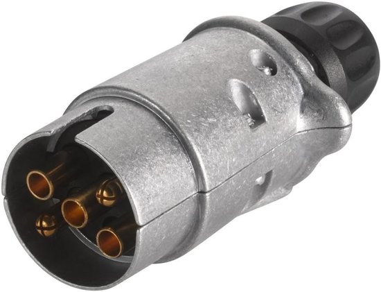 Universele 5-polige Stekker voor Aanhanger en Caravan - 24V ...