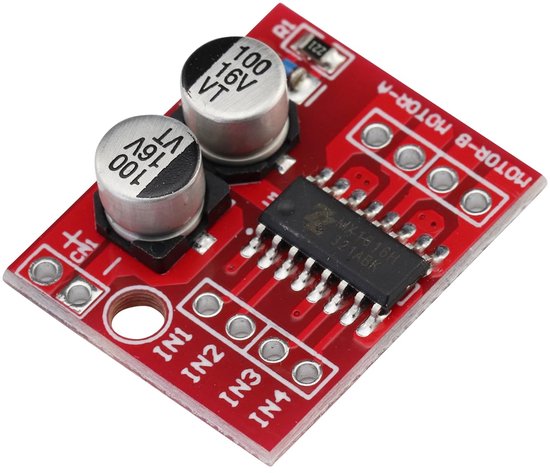 Mini DC Motor Driver Dual Channel 1.5A PWM Stappenmotor ...
