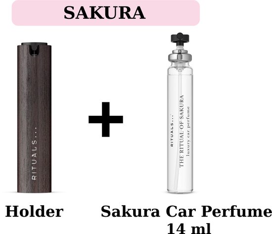 Rituals - Sakura - Luxury Car Perfume Kit - Rituals Auto Parfum - Car ...