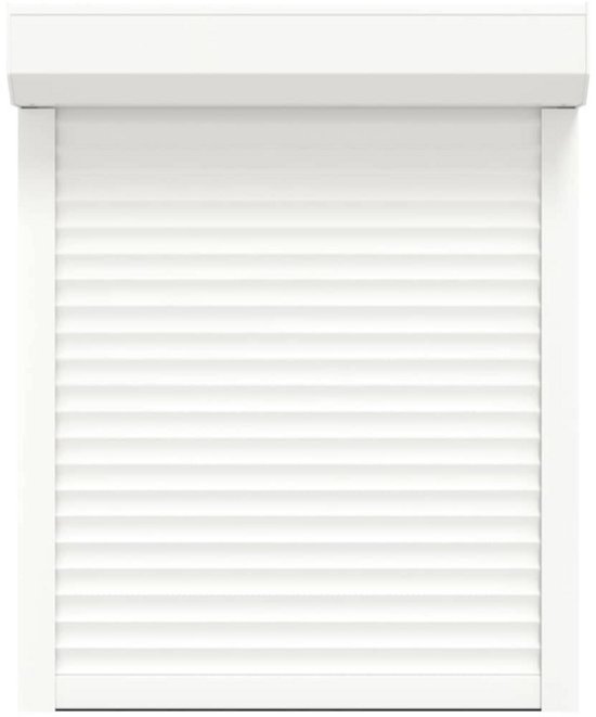 Rolluik 70x100 cm aluminium wit | bol