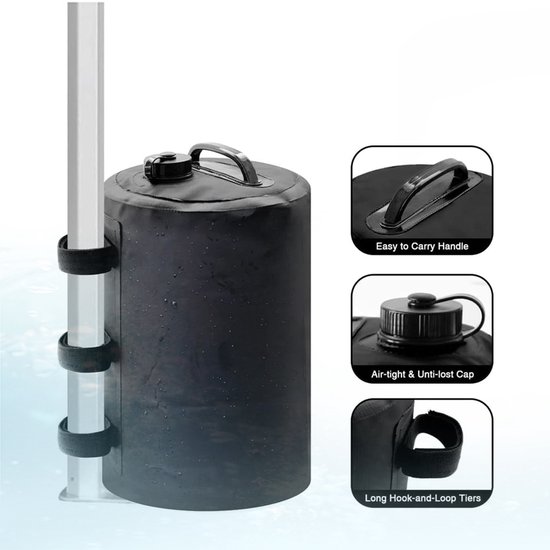 ProLine – Watertas Set – 4 Stuks – 10L per Zak – Voor Partytent of ...