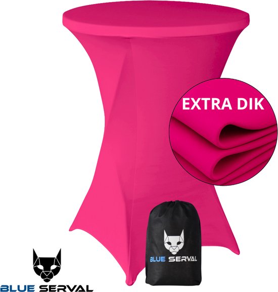 Statafelrok Roze – Extra Dik & Sterk – ∅80-85 x 110 cm – Tafelhoezen voor Statafel –... | bol