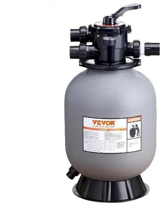 Zandfilter - Zandfilterpomp - met 7-weg multipoortklep - Hoge GPM ...