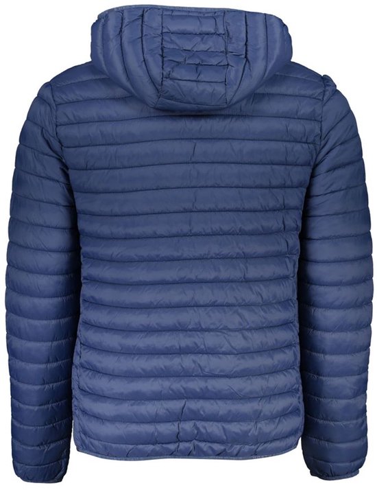 Hooded Quilted Jacket - Blue | bol