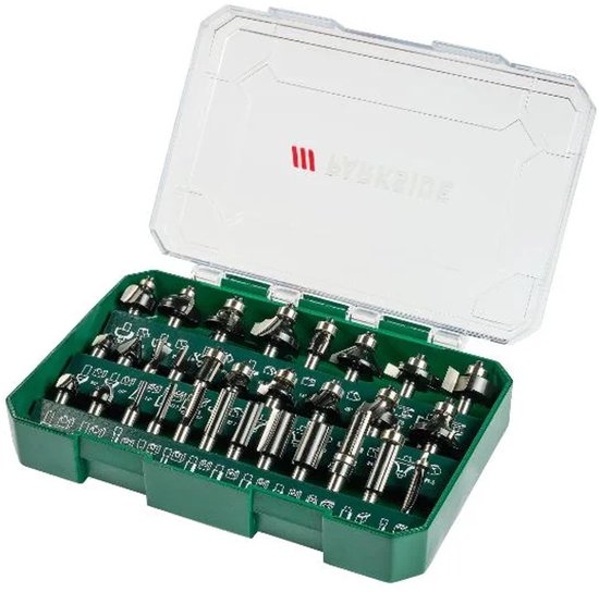 PARKSIDE Freesbitsset 30-delig - Voor hout, spaanplaten, MDF ...