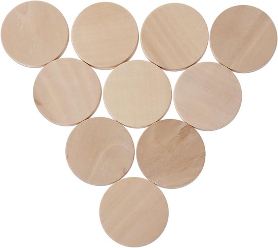 Allecto Plus - Houten Pluggen Set 10 Stuks - Ambachtelijke Houten ...