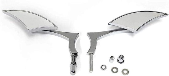 Aluminium Blade Universele Motorcycle Achteruitkijkspiegel, Zijspiegels ...