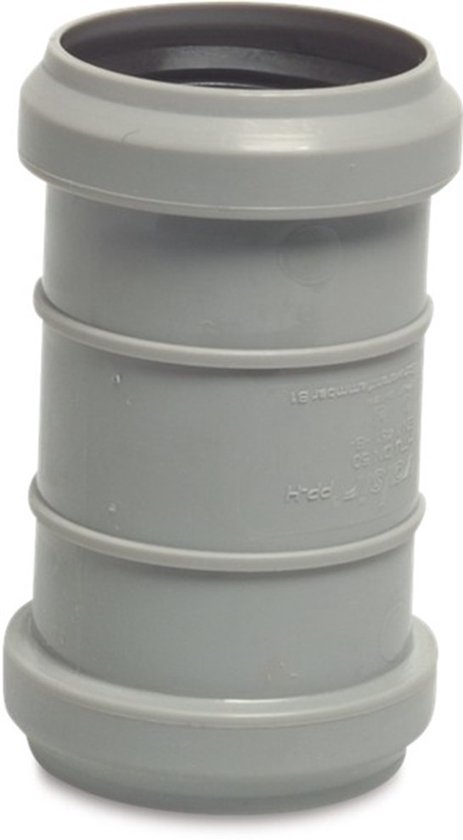 Reparatiesok PP 75 mm – grijs – met manchet – rioolbuis ...