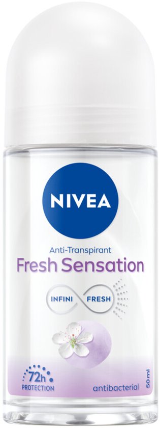 NIVEA - Deodorant Roller - Frisse Sensatie - 72 Uur Anti-Transpirant - 50 ml -... | bol