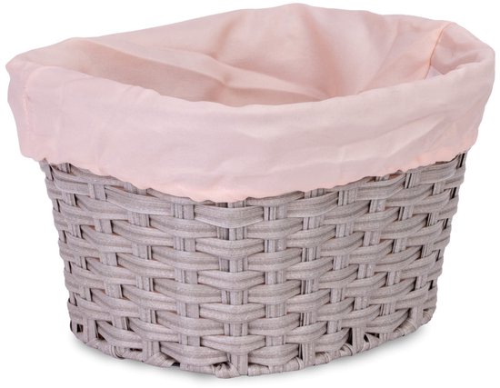 sun baby Fietsmand kinderfiets, rieten mand voor step, leren riemen ...