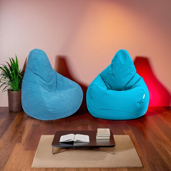 Pouf Ibenzoa® confortable XXL pour l'intérieur et l'extérieur avec ...