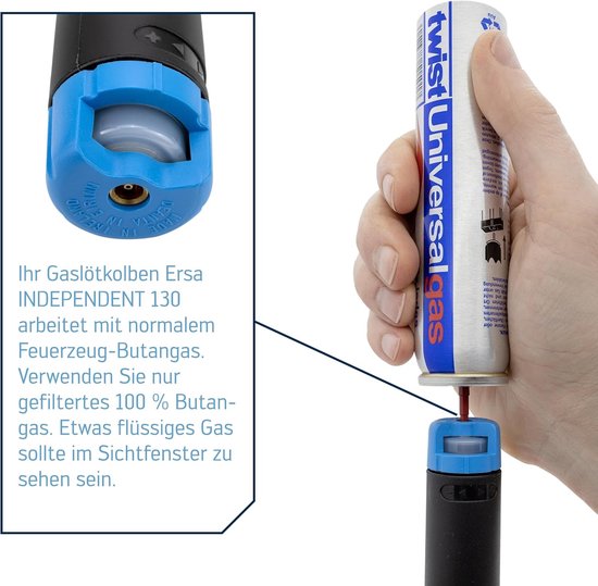 Ersa Gaslötset Independent 130 Basic Set 130W | bol