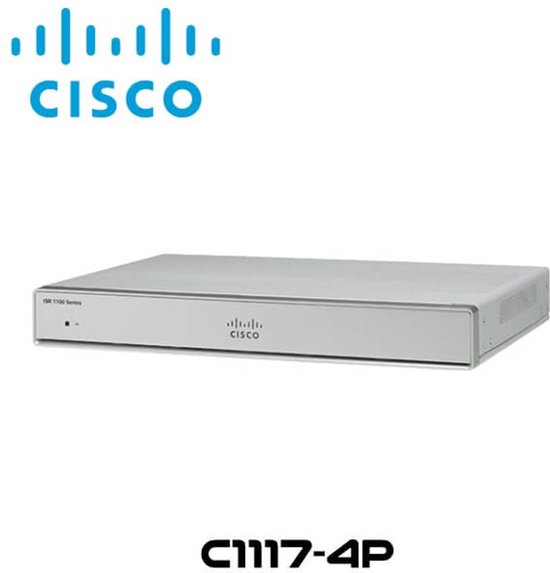 Cisco C1117-4P bedrade router Zilver | bol