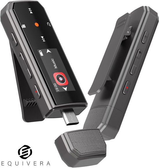 Equivera MP3 Speler Bluetooth - MP3 Speler - MP3 Speler met Bluetooth ...