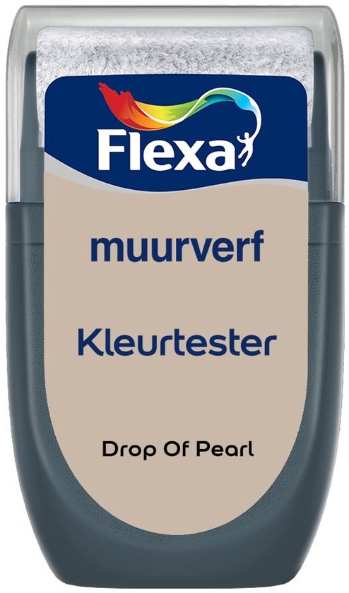 Flexa - Kleurtester Muurverf Drop of Pearl - Creations 30 ML - Mengverf ...