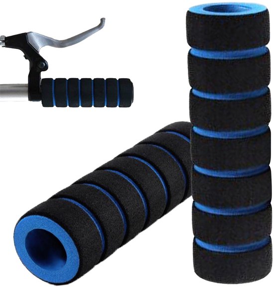 1 paar sturen Fiets ergonomische structuur Fiets grip spons, goede ...