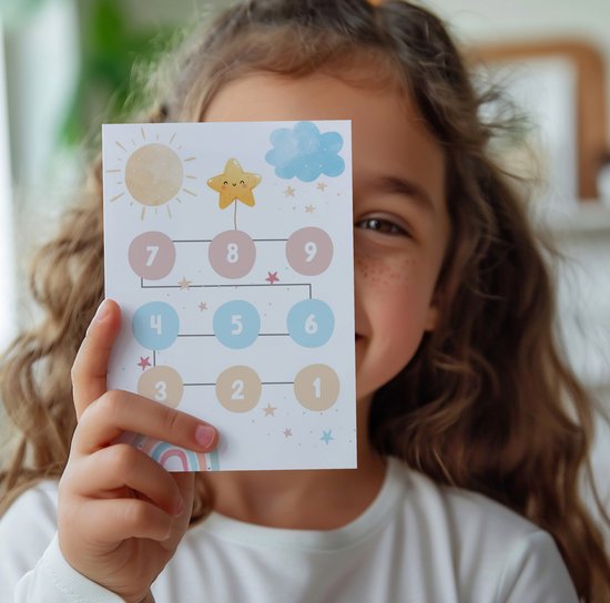 Beloningssysteem met Stickers - 3 Beloningskaarten Zon en 2 ...