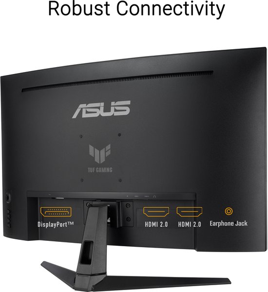 ASUS TUF Gaming VG32VQM5B - FHD Fast VA Curved Gaming Monitor - 250Hz ...