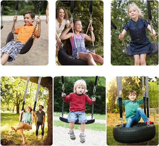 Allecto Plus - Hangmat Bevestigingsset voor Boom Hangmat en Schommel ...