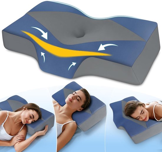 Ergonomisch nekkussen - optimale ondersteuning voor nek en schouders | bol