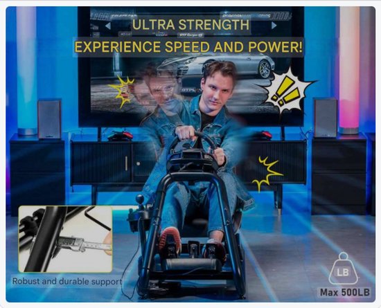 Sim Racing Cockpit – Race Simulator – Stuurstandaard – Gaming Cockpit ...