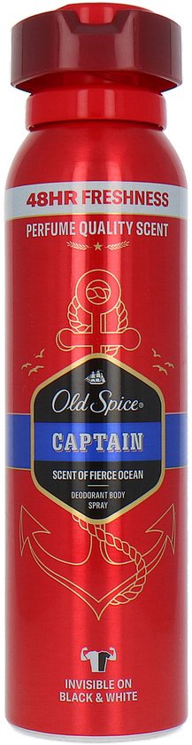 Old Spice Deodorant-Body Spray Captain - 150 ml | bol