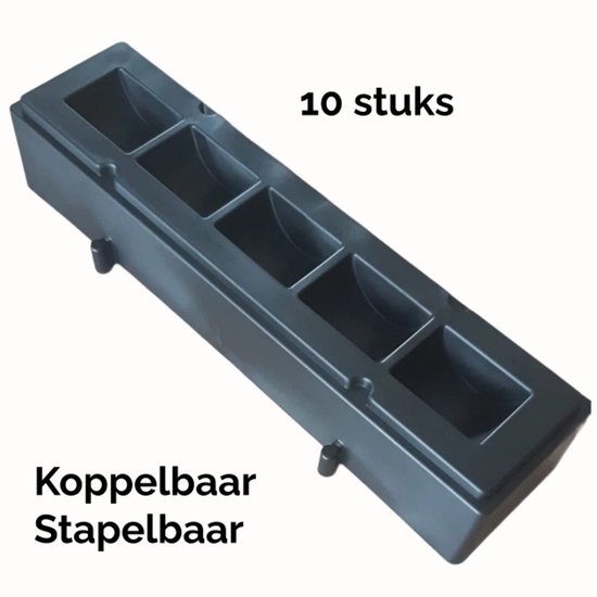 Jetons 500 Stuks met Telbak – Rode rood Consumptiemunten Ø28mm – Telbak ...