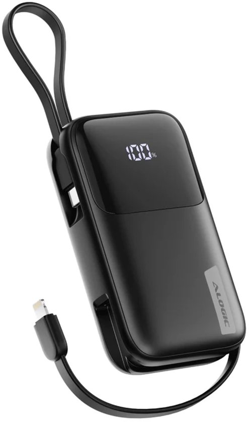 Batterie externe Alogic Tandem – Alimentation fiable – Câbles USB-C et ...
