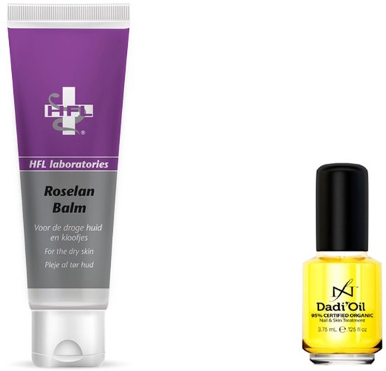 HFL + Famous Names - combi pack - voetverzorging - roselan balm 60ml ...