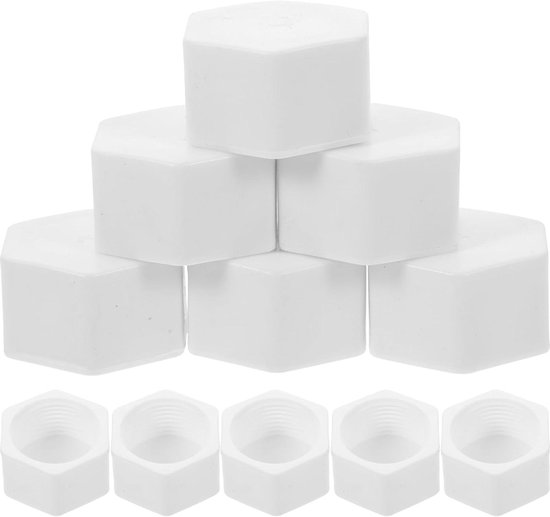 Inovra Plus - 20 stuks Pvc-buis eindkappen met binnendraad voor 1 inch buis -... | bol