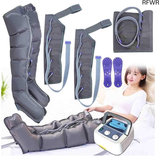 RFWR® Lymfedrainage Massager voor Benen en Voeten - Elektrische ...