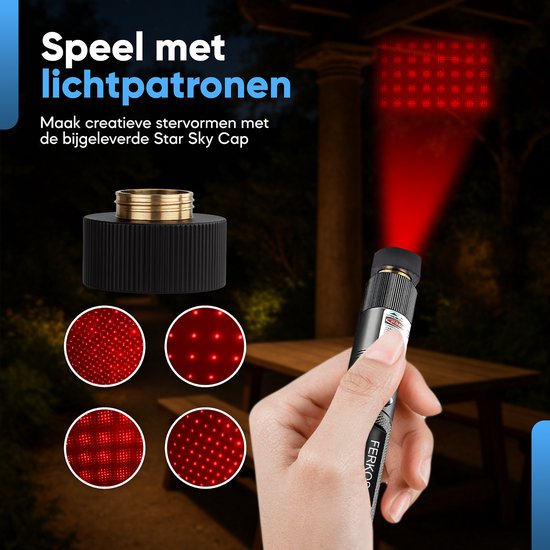 FerKos Professionele Laserpen - USB Oplaadbaar - Laserpointer Kat ...