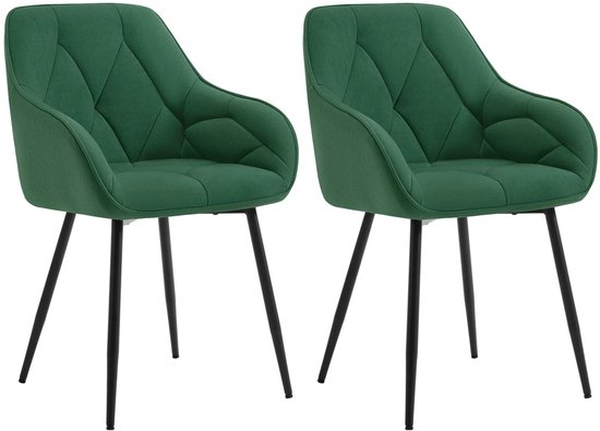 Eetkamerstoelen - Stoel - Eetkamerstoelen set van 2 - Make up Stoel ...
