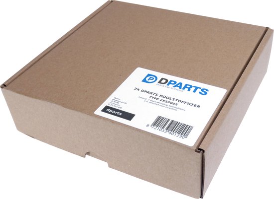 2x Dparts koolstoffilter 2KSF002 geschikt voor Inventum afzuigkap - 175mm x 35mm | bol