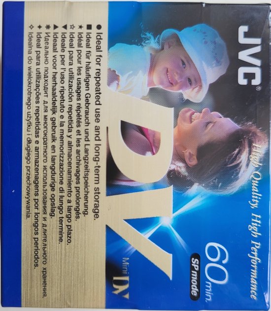 JVC DVC special pack 60 min SP mode: 3 + 1 GRATIS | bol