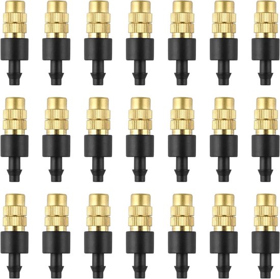 Instelbare Koperen Atomiserende Sproeiers - 30 Stuks - Druppel ...