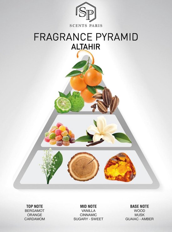 Scents Paris - Altahir - Extrait de Parfum - 50ml | bol