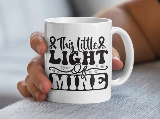 This Little Light of Mine' Mok, Autisme Bewustzijn Mok, Bewustzijnslint ...