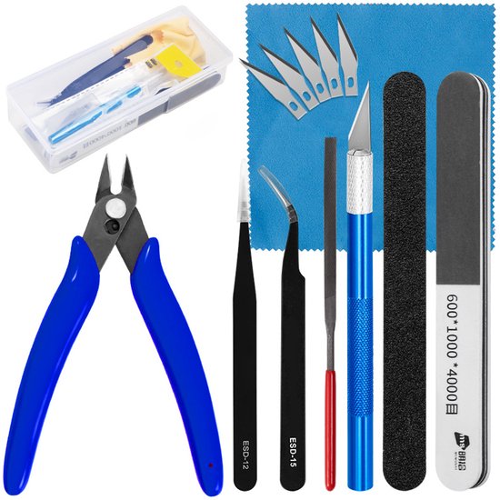 Model Basic Tools, 14 STKS Gundam Model Gereedschap Kit, Hobby Building ...