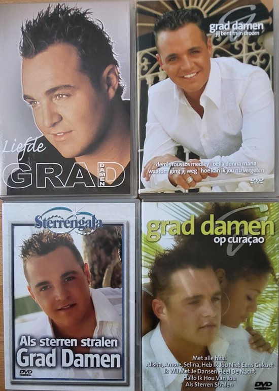 Grad Damen complete 4 dvd set, Grad Damen | Muziek | bol