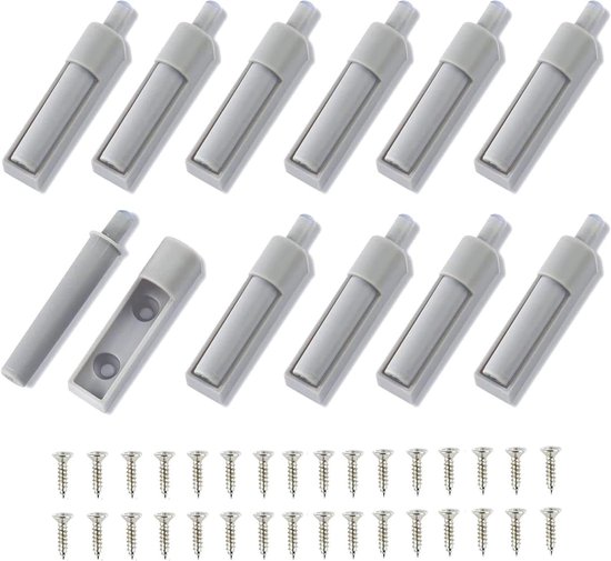 JGS Premium - Softclose dempers voor kastdeuren - 16 stuks - Grijs ...