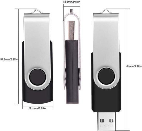 USB stick 16GB- usb geheugensticks 5 stuks - geheugenkaart ...