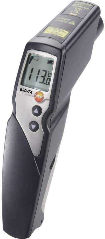 testo 830-T4 Infrarood-thermometer Optiek 30:1 -30 - +400 °C ...