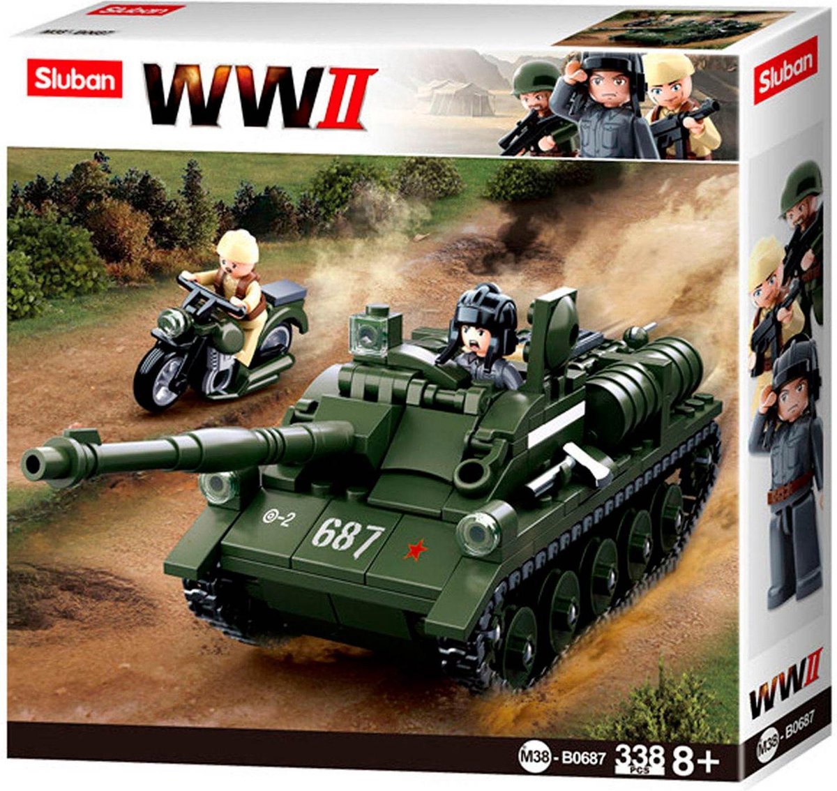 Sluban Army - Geallieerde Anti-Tank Tank | bol.com