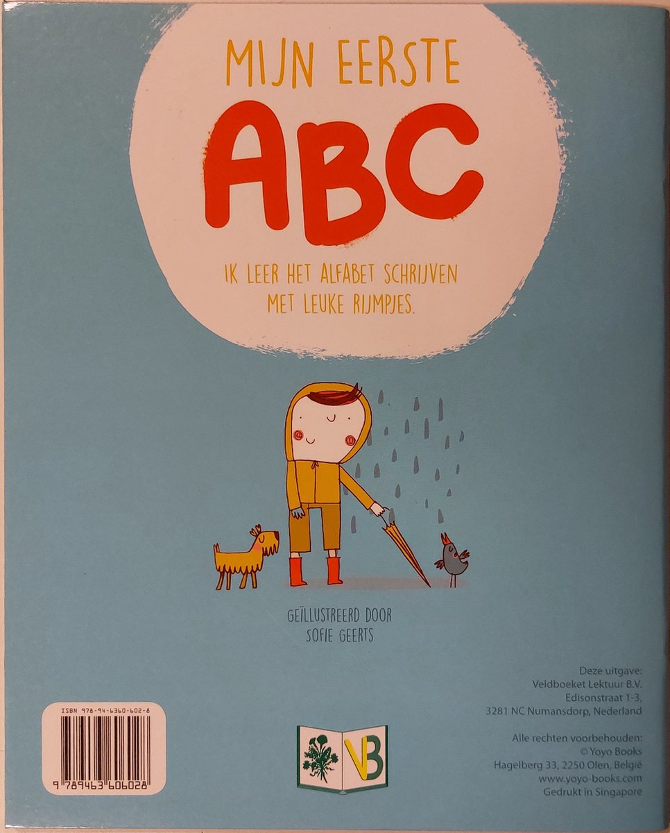 Mijn eerste ABC; met voornamen en leuke rijmpjes, Yo-Yo Books ...