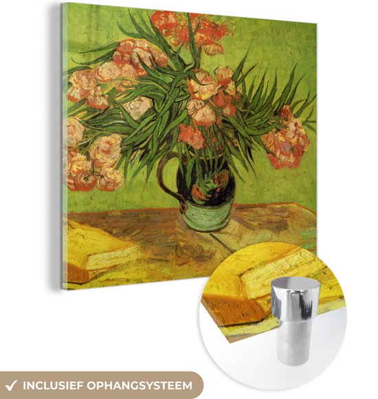 MuchoWow® Glasschilderij 20x20 cm - Schilderij acrylglas - Stilleven ...